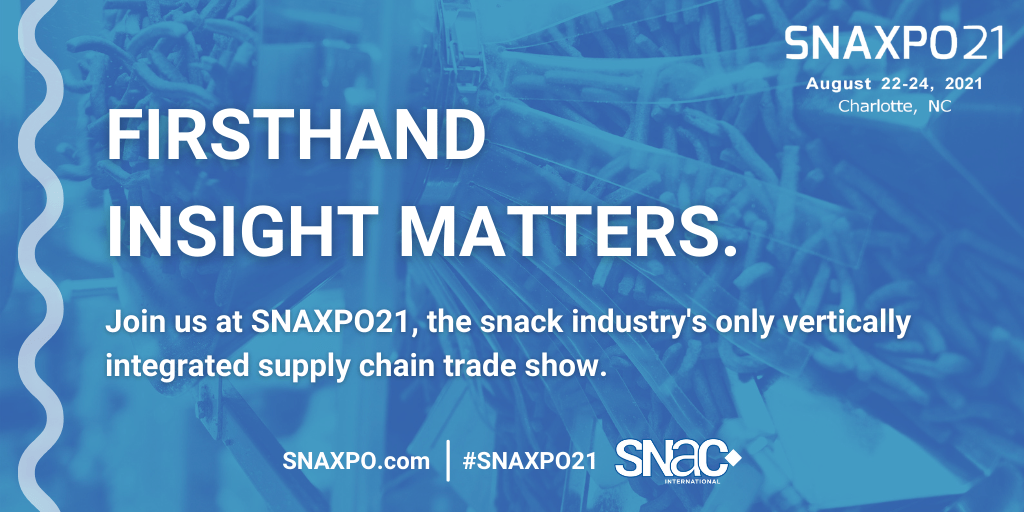 Snaxpo 2021 | Charlotte, NC Convention Center | Carolina Ingredients